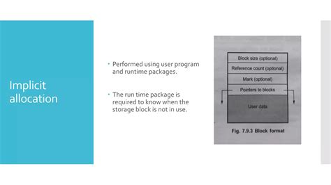 Dynamic Storage Allocation Techniques In Compiler Design PPTX