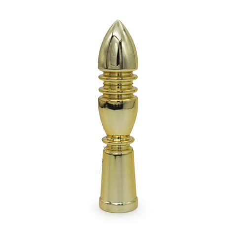 Roulette Finial Brass Bullet
