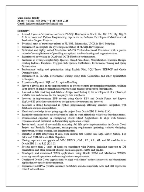 Yuva Nikhil Reddy Lonka Pdf Databases Sql