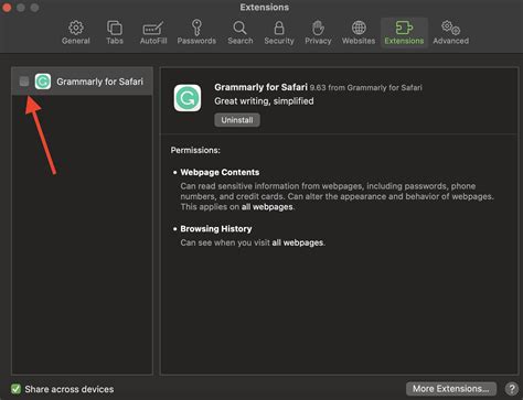 How To Manage Extensions In Safari On Mac And More