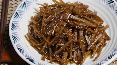 우엉조림 맛있게 하는법 특히 잘먹어요