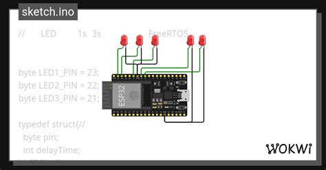 Freertosforlearning Wokwi Esp32 Stm32 Arduino Simulator