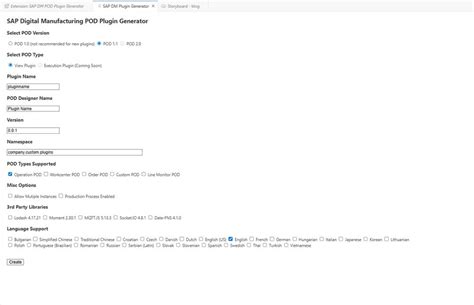 Building A Custom Digital Manufacturing Pod Plugin Sap Community