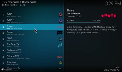 Simple Freeview NZ IPTV Kodi Setup With Full Guide Radio
