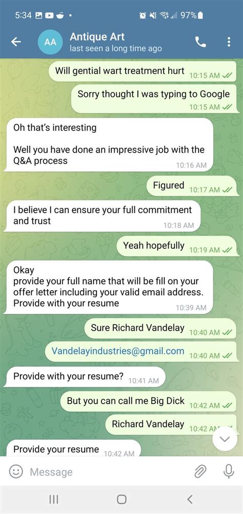 Another Scam Job Interview I Was Hoping This Would Have Gone Longer