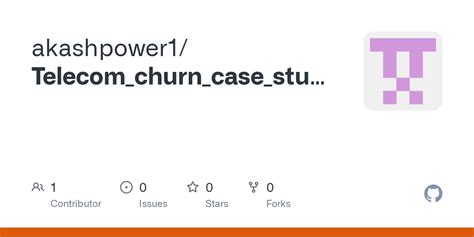 GitHub Akashpower Telecom Churn Case Study