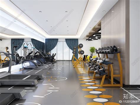 现代家居健身房3d模型下载【id1123128697】知末3d模型网