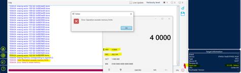 Solved Cubeprogrammer 212 Operation Exceeds Memory Lim