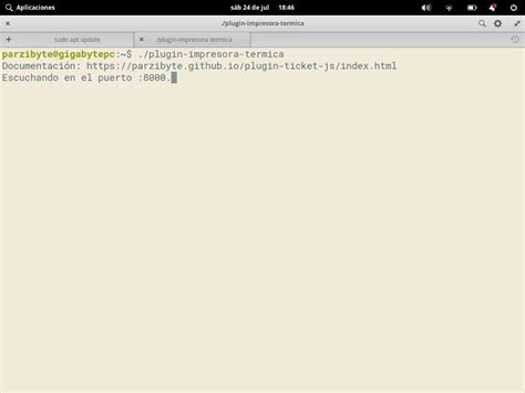 Imprimir En Impresora T Rmica Desde Javascript Con Linux Parzibyte
