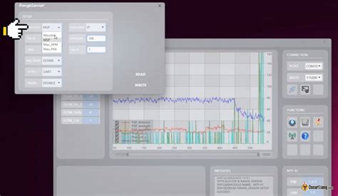 how to set up optical flow and rangefinder sensors in inav position