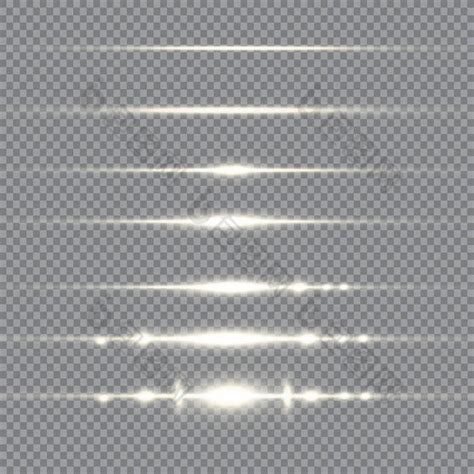 具有辉光效果的文摘线发光特殊的光效果在透图片 包图网企业站