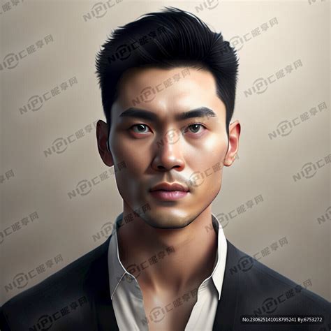 Ai创作图帅哥 昵图网