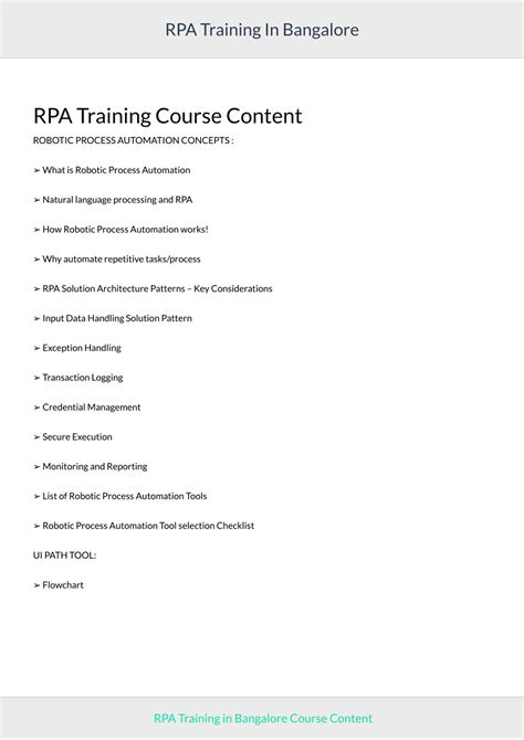 Ppt Rpa Training In Bangalore Powerpoint Presentation Free Download