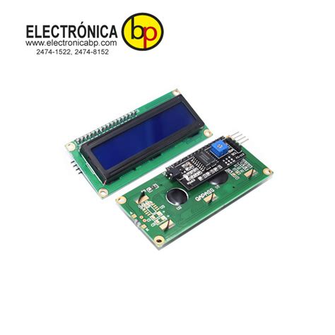 pantalla modulo i2c inicio electrónica bp