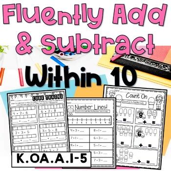 Fluently Add And Subtract Within By Fun In Primary Grades TPT
