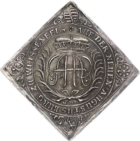 2 Thalers - John Adolphus I (Birth of Prince Adolph) - Duchy of Saxe ...