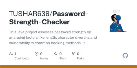 Github Tushar638password Strength Checker This Java Project Assesses Password Strength By