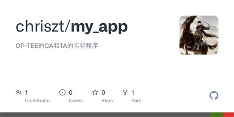 GitHub chriszt my app OP TEE的CA和TA的实验程序