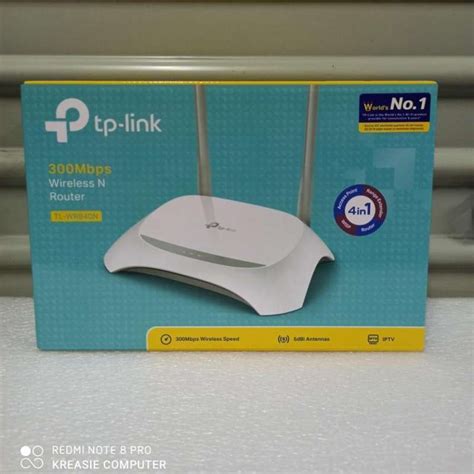 Jual WIRLESS RUTER TP LINK TL WR N Di Seller KREASIE COMPUTAMA Antapani Tengah Kota Bandung