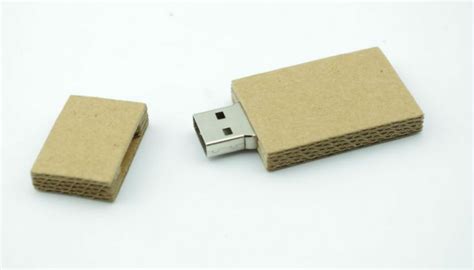 Recycled Cardboard Usb Flash Drive Diy Box Business Ideas Cardboard Usb Flash Drive