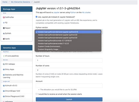 Jupyter On Ondemand User Guide CRCD User Manual Jupyter On Ondemand User Guide CRCD User Manual