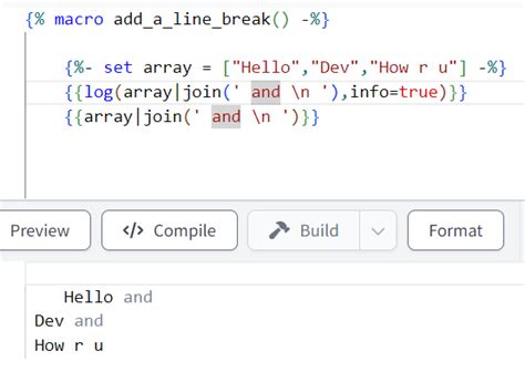 how to add a line break in jinja string help dbt community forum