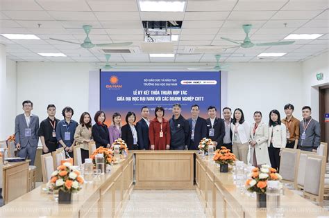Hợp Tác Chiến Lược Giữa Tokyo Tech Lab Và Đại Học Đại Nam Đẩy Mạnh Chất Lượng Đào Tạo Công Nghệ