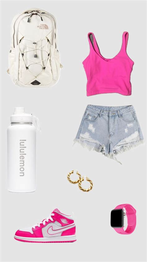 Preppy Pink Aesthetic Outfit Inspo