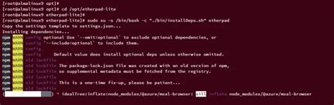 How To Install Etherpad On AlmaLinux
