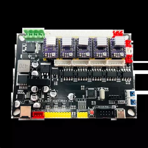 Grbl 4axis Stepper Motor Control Board 8825 Driver For Cnc Laser