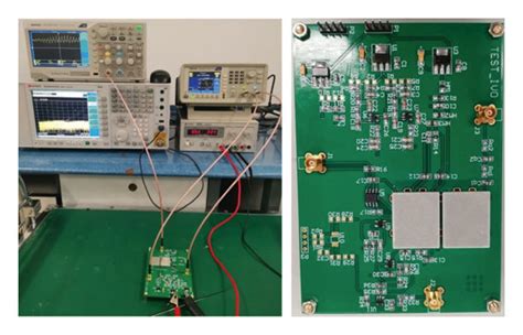 The Test System And Analog Amplifier Circuit Board Download Scientific Diagram