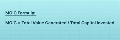 The Investors Guide To Calculating Moic Returns Verified Metrics