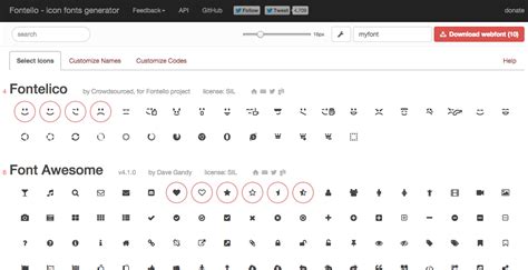 Font Awesome Icon Generator At Collection Of Font Awesome Icon Generator Free