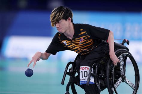 Chew Wei Lun Primer Medallista Malayo En Boccia Con Grandes Esperanzas Hacia Futuro