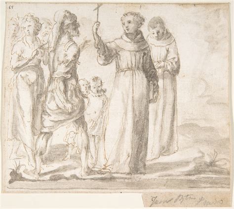 Anonymous Spanish School Of Seville 17th Century Figure Of Monk