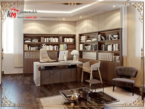 طراحی دفتر کار شیک و زیبا با چند قانون ساده خانه معمار