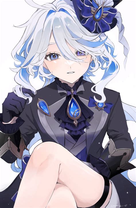 Furina Genshin Impact Drawn By Pudding Danbooru