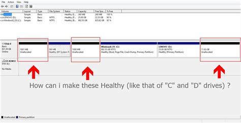 Onekey Recovery Partition Unallocated Space Windows 8 Help Forums