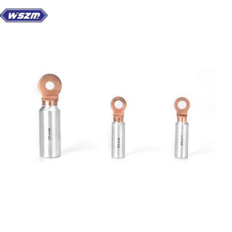 Electric Round Head Cable Lug Socket Termination Aluminum Copper Plug Accessory Electric Cable