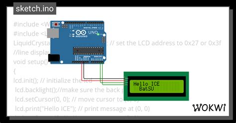 Lab 2 Lcd 12c Wokwi Esp32 Stm32 Arduino Simulator