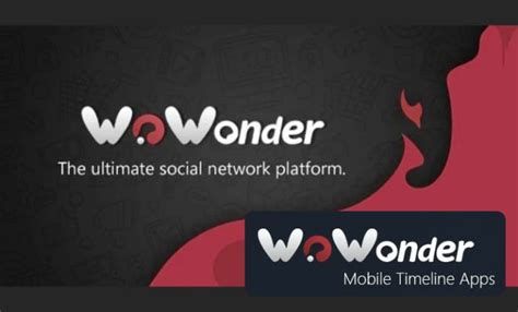 setup wowonder website android apps and do custom work fiverr revenue