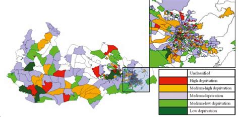 Graphic Representation Of Census Areas Of The Municipality Of Sassari Download Scientific Diagram