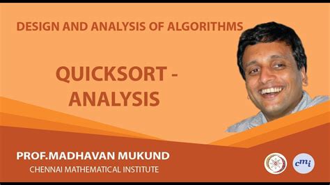 Quicksort Analysis Youtube