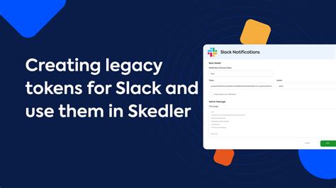 Create Legacy Tokens For Slack And Use Them In Skedler Skedler