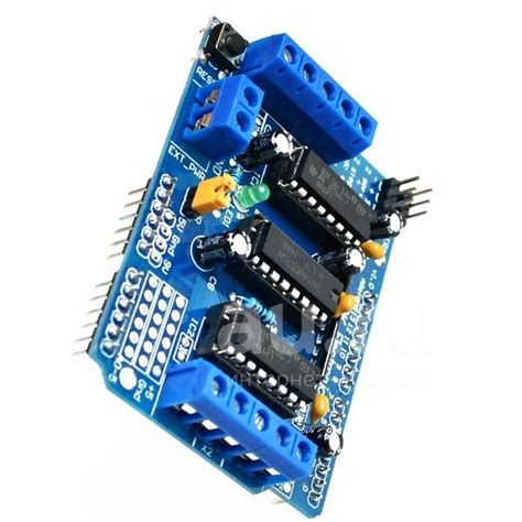 Плата расширения Motor Driver Shield L293d для Arduino управления