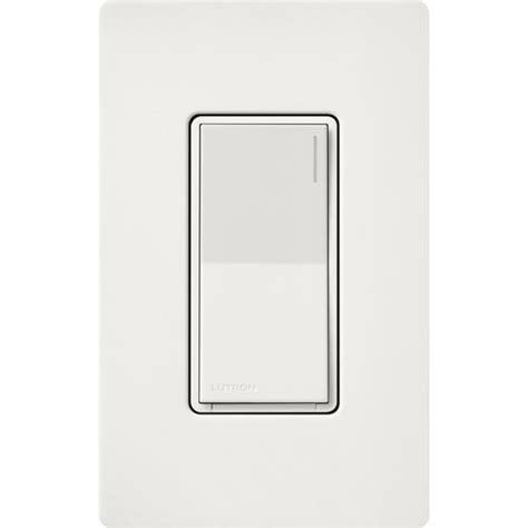 St 6ans Rw Lutron St 6ans Rw Sunnata Rocker Switch For 6a Lighting Or 3a 1 10 Hp Motor 1
