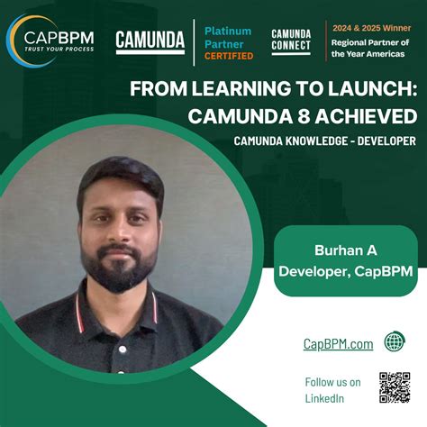 Camunda Camunda8 Capbpm Badgeearned Processautomation Capital Bpm