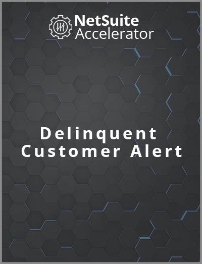 Delinquent Customer Alert Netsuite Accelerator