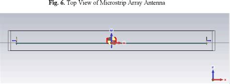 figure 7 from design of microstrip rectangular 8x1 patch array antenna