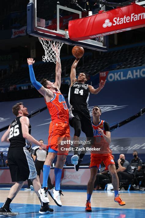 Devin Vassell Of The San Antonio Spurs Shoots The Ball During The
